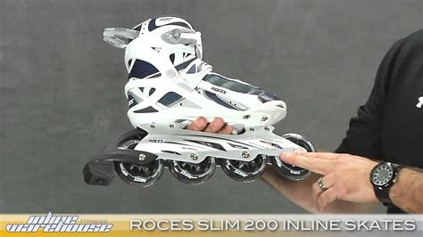 Roces Slim 200 Women's Inline Skates - YouTube