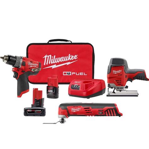 Milwaukee M12 12 Volt 23 Gauge Lithium Ion Cordless Pin Nailer Kit With