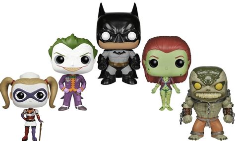 Batman Arkham Asylum Pop Vinyls