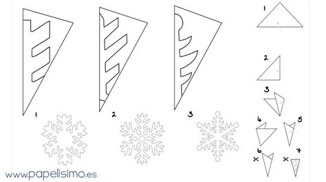 Copos De Nieve De Origami ¡fáciles Y Preciosos Manualidades
