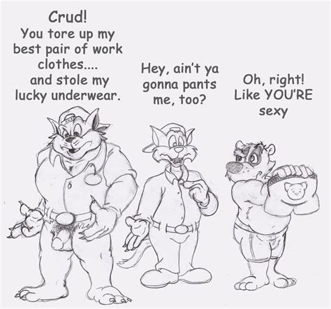Rule 34 Allcaps Angry Anthro Backwards Hat Badger Barefoot Black And White Bottomwear Bruce