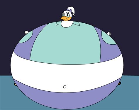Ballooned Daisy Duck By Loganrock305 On Deviantart
