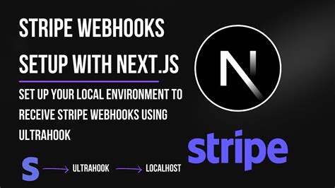 Tutorial Stripe Webhook Localhost Dev Environment Setup With Nextjs V14 App Router