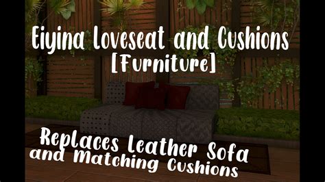 Eiyina Loveseat And Cushions Furniture XIV Mod Archive Eiyina Loveseat And Cushions Furniture XIV Mod Archive