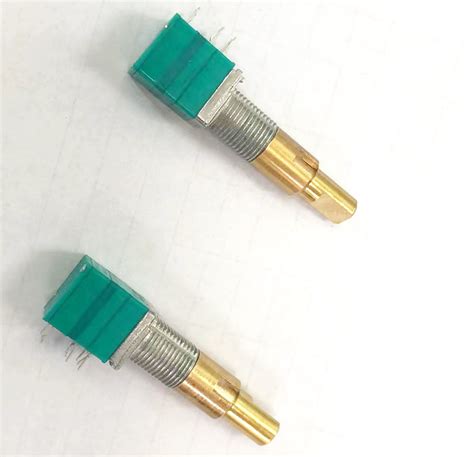 Dual Axis Potentiometer 9mm Dual Concentric Shaft Rotary Potentiometer 9 Pins 10k 50k 100k 500k