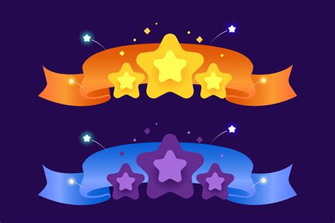 Set Of Game Assets Menu Buttons Popup Screens And Settings Buttons Red And Yellow