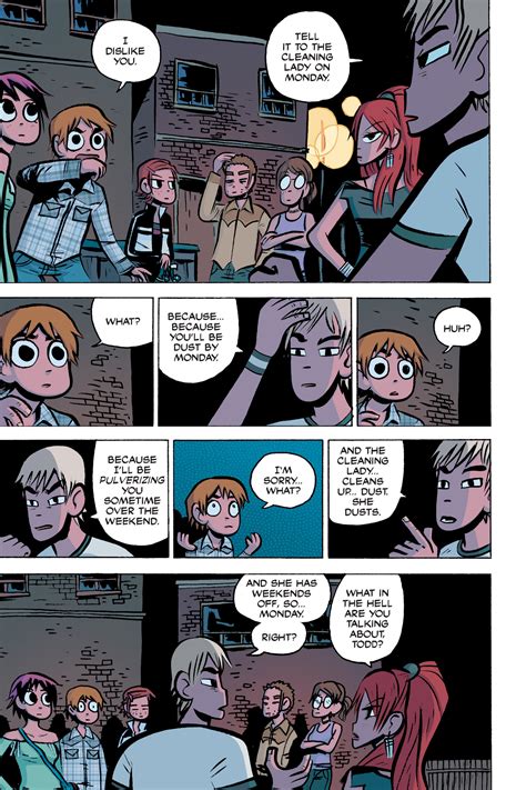 Read Online Scott Pilgrim Comic Issue 3