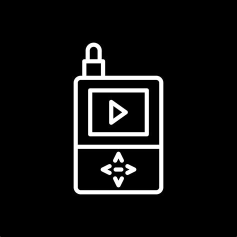 Music Player Vector Icon Design Vector Art At Vecteezy