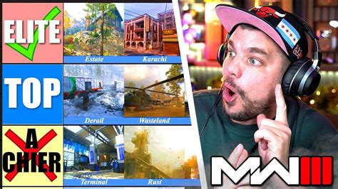 La TIER LIST Des MAPS De CALL OF DUTY MW YouTube