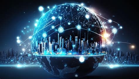 Premium Ai Image Generative Ai Internet Of Things Iot Devices And Connectivity On A Network