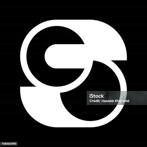 최소한의 Sc 로고 고급스러운 배경에 Cs 편지의 아이콘입니다 Sc 모노그램 이니셜을 기반으로 한 로고 아이디어 전문적인 다양한 문자 기호와 배경에 Cs 로고 컴퓨터 글자에