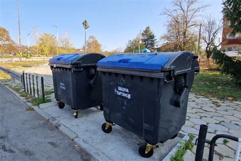 В община Търговище се поставят нови 150 контейнера за битови отпадъци