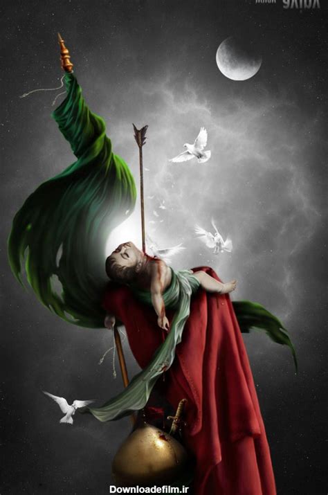 عکس حضرت علی اصغر