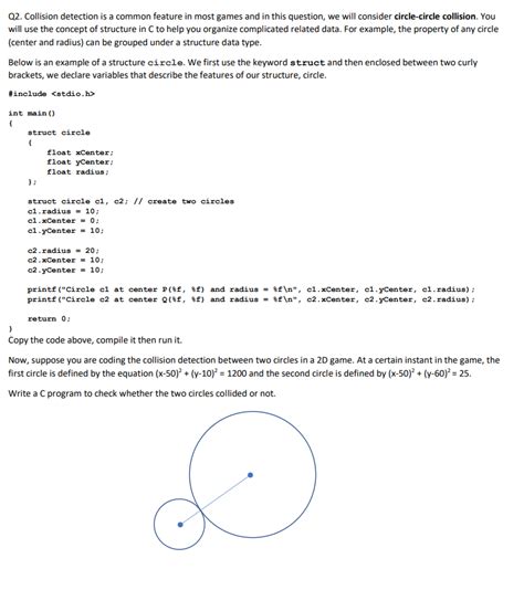 Solved Q2 Collision Detection Is A Common Feature In Most Chegg Com