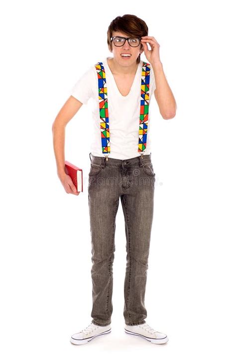 Nerd Pointing Stock Photo Image Of Salesman Silly Dude