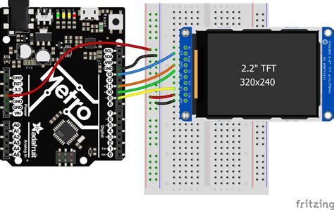 Arduino Wiring 22 Tft Display Adafruit Learning System