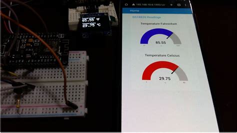 Esp Nodemcu Mqtt Publish Subscribe Ds B Sensor Readings