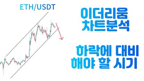 이더리움 차트 분석 하락을 염두에 두어야 할 시기 Youtube