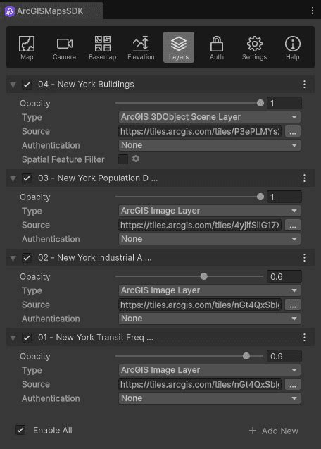 Display A Map Ui Arcgis Maps Sdk For Unity Esri Developer