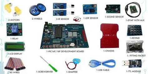 Embeddinator Pic16f18fxx Microcontroller Development Board Diy Kit