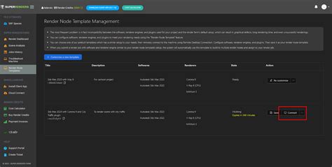 how to use render node template super renders farm