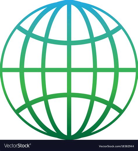 Global Connection Icon Royalty Free Vector Image