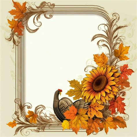 Thanksgiving Invitations With White Background High 30679998 Stock