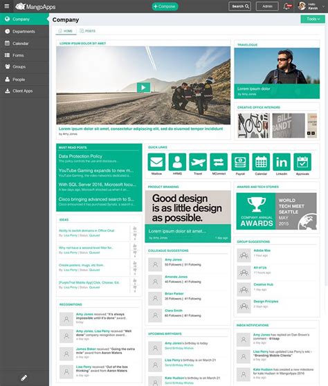 6 Sharepoint Intranet Examples And Templates Artofit