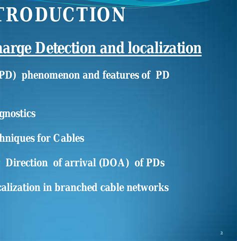 Figure 2 Partial Discharge Detection And Localization
