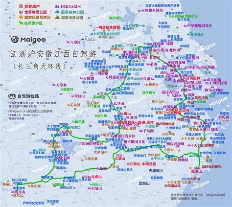 江浙沪皖哪里好玩 长三角旅游地图 长三角旅游景点→榜中榜知识