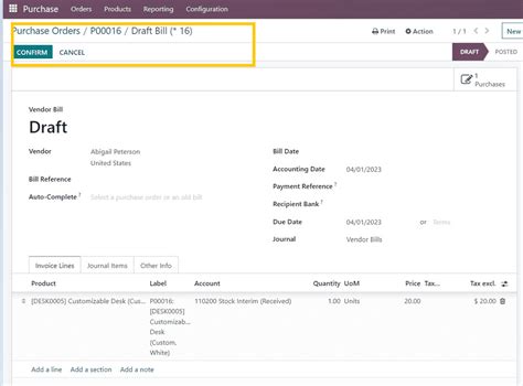 How To Create New Purchase Order In Odoo 16 Purchase Module