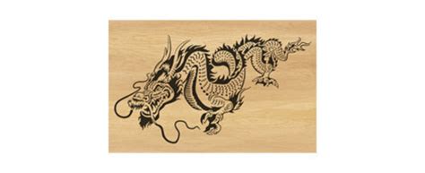 088 Chinese Dragon Scroll Saw Pattern Pdf  Dxf Svg Etsy