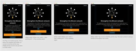 Layout Bitcoin Core App Design Docs