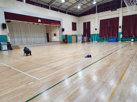 승리체육사 장성약수초등학교 체육관에 배구라인배드민턴라인 도색 작업을 마무리 했지요 네이버 블로그