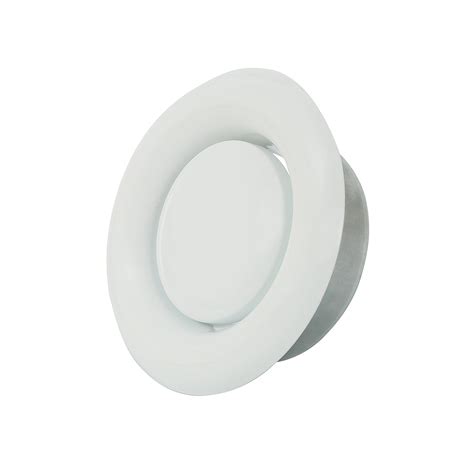 Metal Disc Valve Round Shape Exhaust Air Disc Valve Ceiling Diffuser Round Ceiling Diffuser