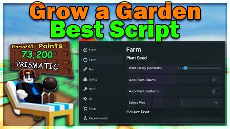 Best Grow A Garden Script Gui Auto Summer Event Script Egg Esp Op Farm No Key Youtube