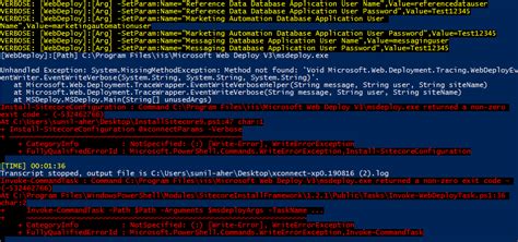 Sitecore 9 Installation Failed On Task 11 Webdeploy Method Not Found