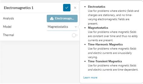Electromagnetics Analysis Types Simscale Electromagnetics Analysis Types Simscale