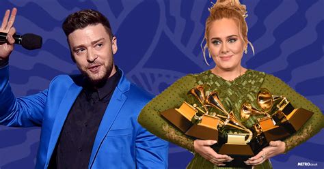 Justin Timberlake Doesnt Think Adele Deserved Album Of The Year Grammy