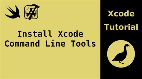 Xcode Tutorial Installuninstall Xcode Command Line Tools Xcode Select Xcrun Apple Developer
