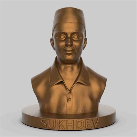 Freedom Fighter Sukhdev Sculpture My 3d Toy