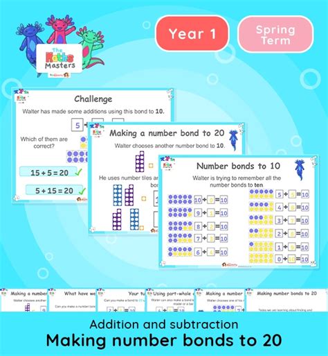 Year 1 Making Number Bonds To 20 Lesson Presentation Year 1 Addition And Subtraction Resources