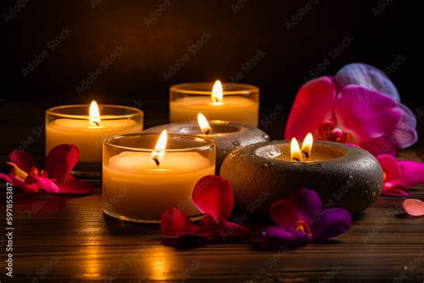 Restorative Yoni Massage Therapy Ai Generated Stock Illustration