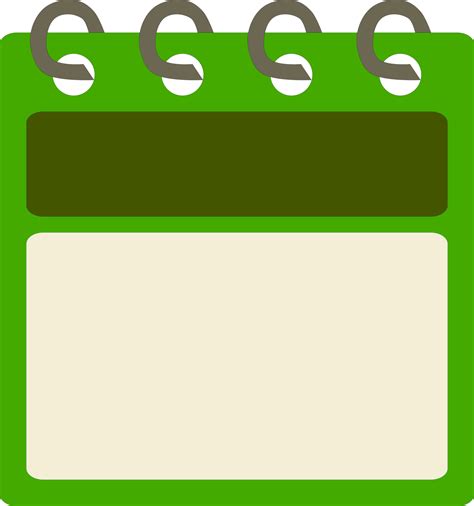 Flat Icon Calendar Month Png Illustration Color Banner Blank Date Label Free Calendar Free