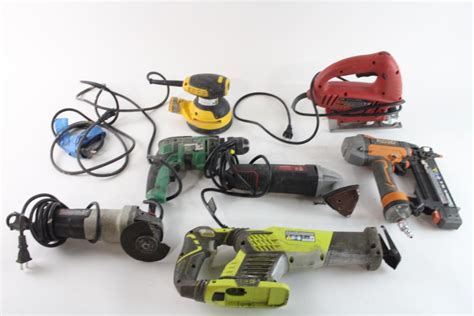 Power Tool Bulk Lot 5 Pieces Property Room