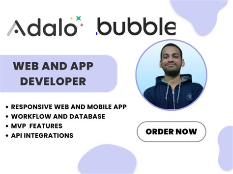 Bubble App Developer Adalo Developer Adalo App Mvp Bubble Io Web