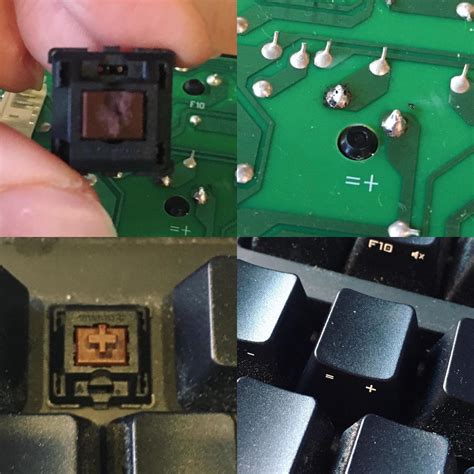 Its Not Pretty But I Did My First Real Keyswitch Repairs Ever Today And Im So Proud Of Myself