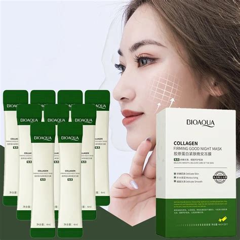 BIOAQUA- Collagen Firming Good Night Mask, Delicate Care of Skin ...
