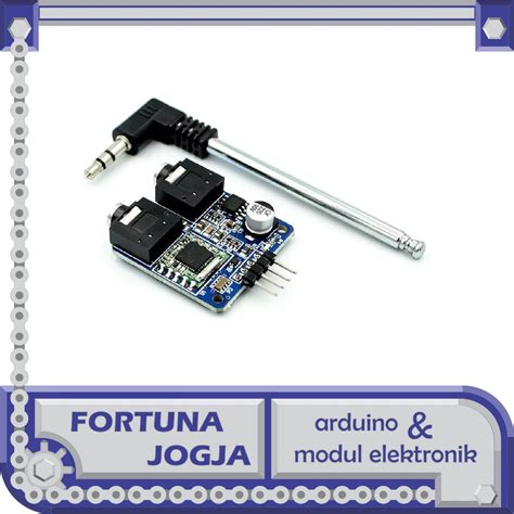 Tea5767 With Fm Antenna Stereo Radio Receiver Module I2c Interface Shopee Philippines