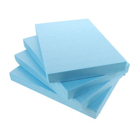 Masteelf 4pcs Large Craft Foam Block Polystyrene Blocks For Crafting Modeling Art Projects And